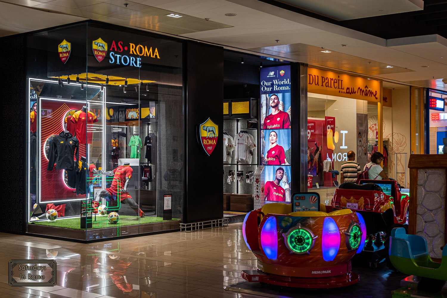 A Rome Shopping Mall Is A Great Experience For Tourists