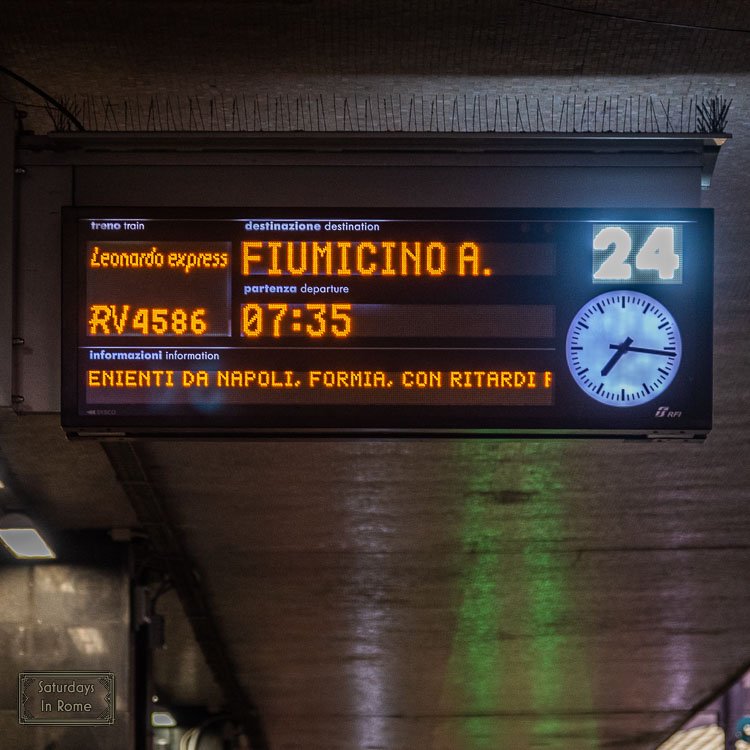 The Leonardo Express Tickets And Times To The Rome Airport